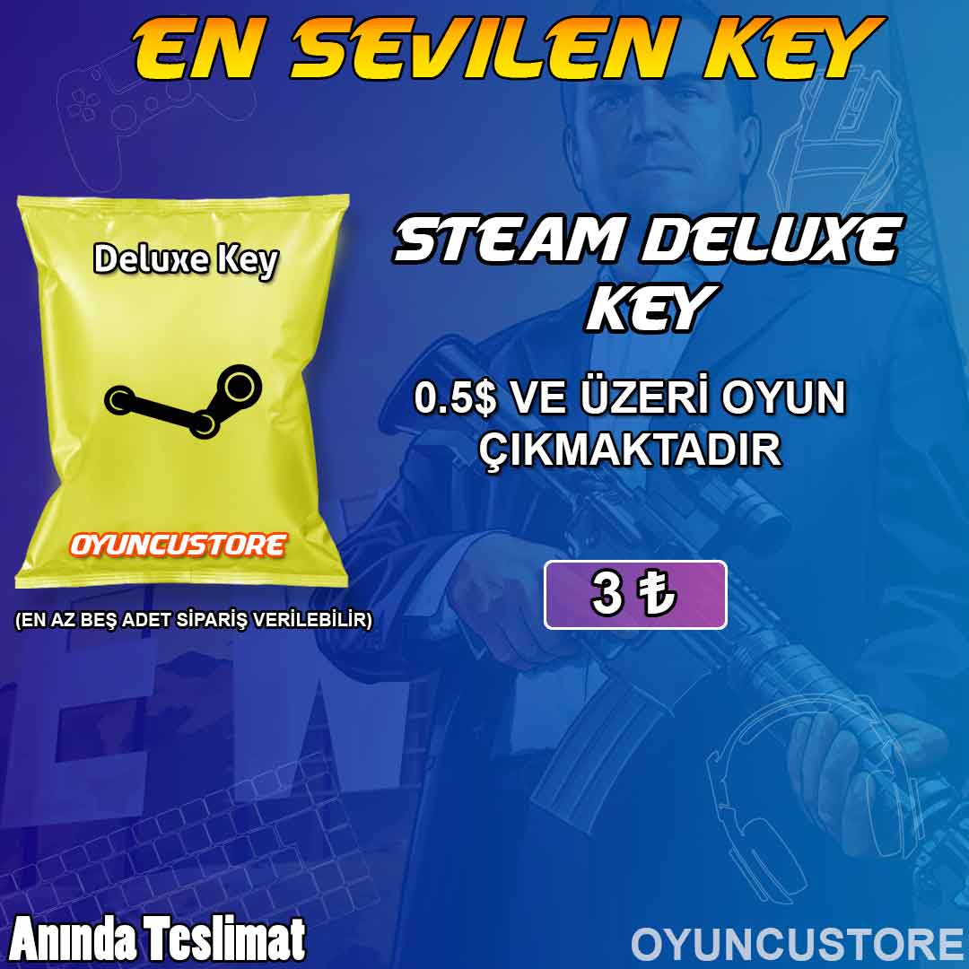 Steam Deluxe Key | Oyuncustore - Ucuz Oyun Adresi